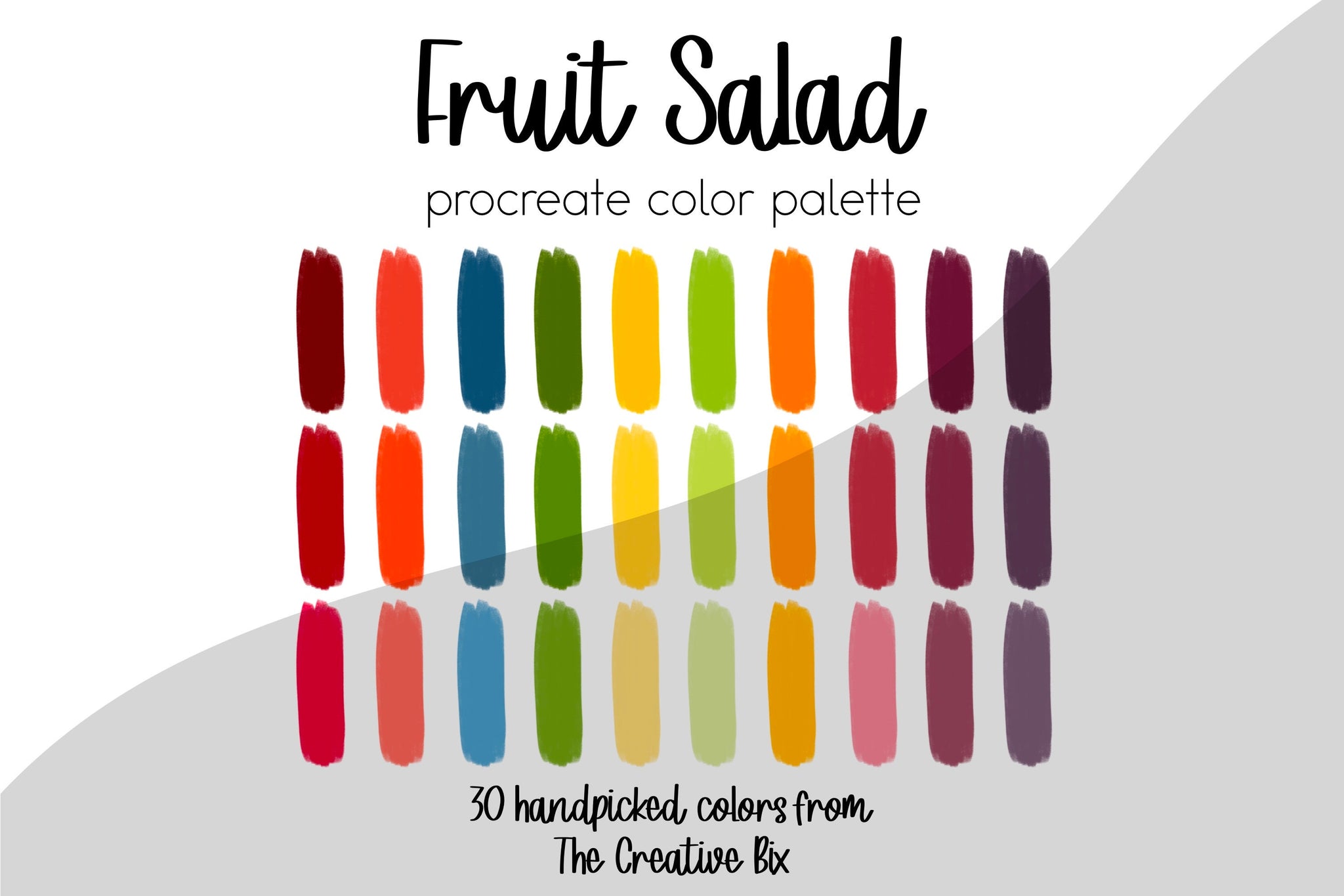 Fruit Salad Procreate Palette – The Creative Bix