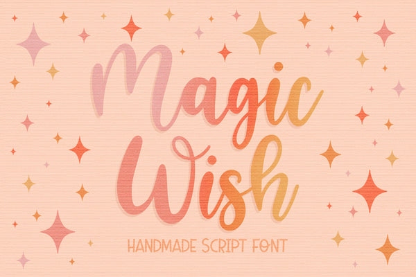 Magic Wish Handwritten Script Font – The Creative Bix